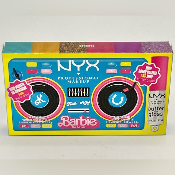 NYX | Makeup | Nyx Barbie Movie Ken Mini Eyeshadow Palette Turn Up The ...